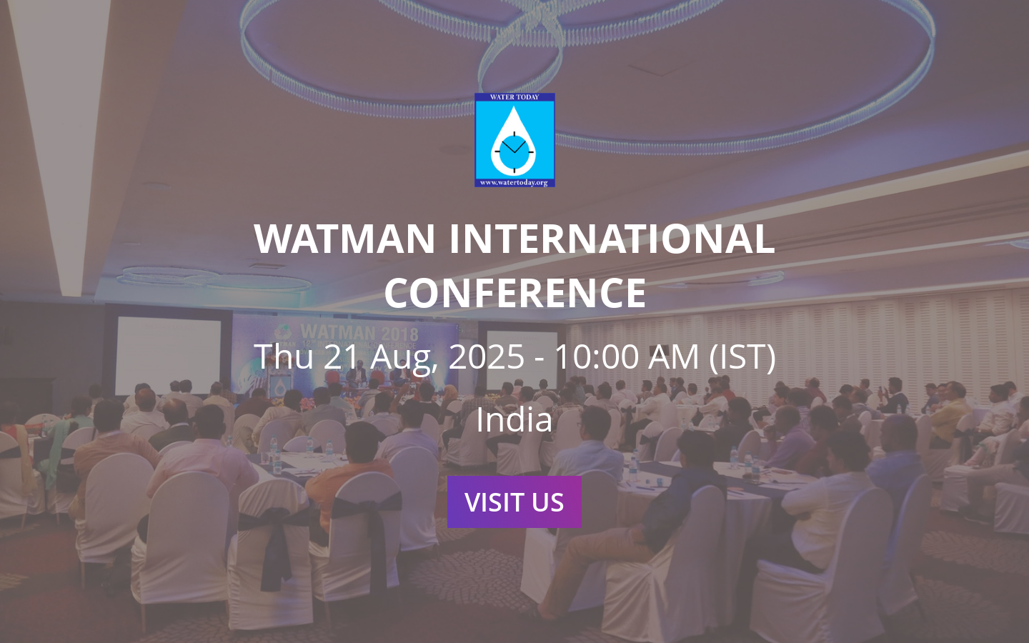 WATMAN INTERNATIONAL CONFERENCE